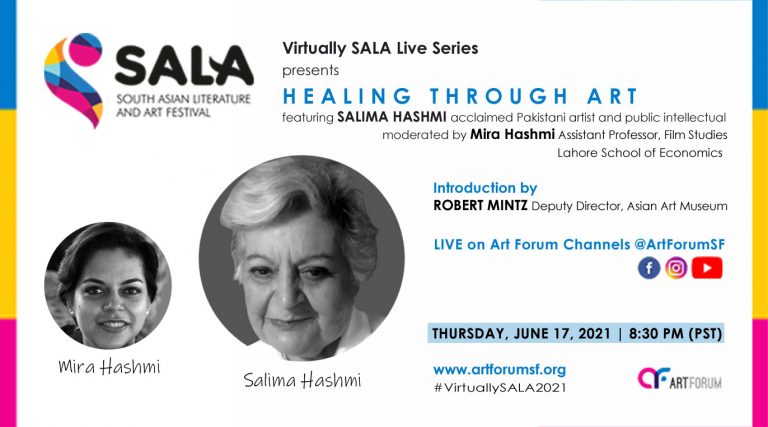 HEALING THROUGH ART featuring SALIMA HASHMI